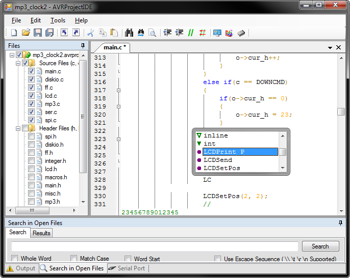 Avrprojectide Editor For Avrarduino Projects Development Arduino Forum
